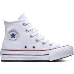 Converse M&auml;dchen Sneaker "CHUCK TAYLOR ALL STAR EVA LIFT CANVAS", Gr. 33, wei&szlig;, Textil, Schuhe