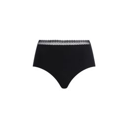 Chantelle Damen Slip "Slip Taillen Slip Cozy Chic 1er Pack", Gr. L, schwarz, Obermaterial: 80% Modal CMD. 20% Elasthan EL., Unterhosen