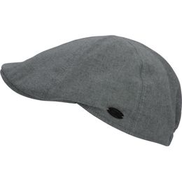 Chillouts Herren Schiebermütze "Calvin Hat", grau, Gr. M, unifarben, Obermaterial: 100% Polyester, Mützen, mit dezentem Chillouts Label, stilvolle