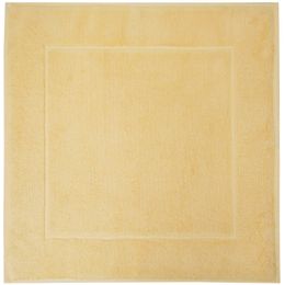 Badematte, H:11mm, gelb, Framsohn FROTTIER, Baumwolle, Badematten, "Uni Basic Hotelmatte", gro&szlig;e Farbpalette, Hergestellt in &Ouml;sterreich,