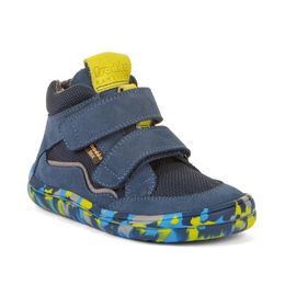 froddo Kinder Barfußschuh "BAREFOOT TEX FUN AUTUMN", Gr. 26, bunt, Textil, Veloursleder, Schuhe, Boots, Sneaker, Trekkingschuh mit TEX-Membrane