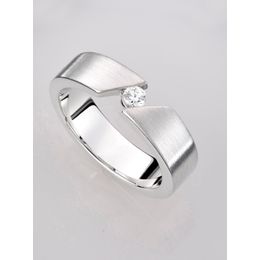 Lady Damen Fingerring, 17, Silber 925 (Sterlingsilber), silber, Silber 925 (Sterlingsilber), Fingerringe