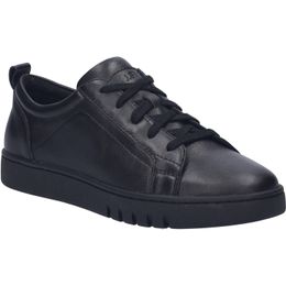 Josef Seibel Damen Sneaker "Jessie 01, black-black", Gr. 37, schwarz, Obermaterial: 100% Rindsleder Leather cow., Schuhe