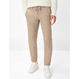 Brax Herren Chinohose "Style PHIL", beige, Gr. 33, 68% Polyester, 26% Viskose, 6% Elasthan, Hosen