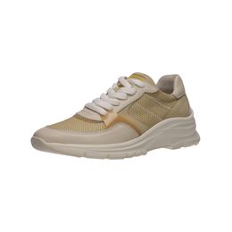 Salamander Damen Sneaker "Salamander Sneaker Veloursleder", Gr. 40, beige, Veloursleder, Schuhe