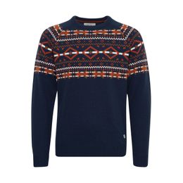 Blend Jungen Strickfleece-Pullover "Strickpullover BHNilas", blau, Casual, Gr. XXXL, Norweger, Grobstrick, Obermaterial: 100% Polyacryl PAN., Pullover