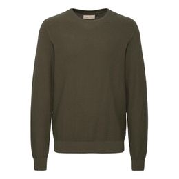 Blend Herren Strickfleece-Pullover "Strickpullover BHPullover", gr&uuml;n, Gr. XXXL, Obermaterial: 100% Baumwolle CO., Pullover