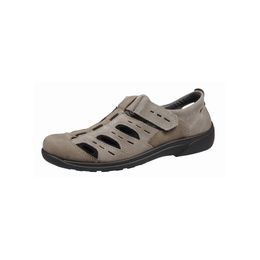 Rohde Herren Sandale "Rohde Sandalen Nubuk/Velours", Gr. 44, beige, Leder, Schuhe