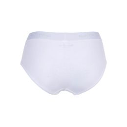 Marc O'Polo MARC O'POLO Damen Panty "Panty 6er Pack", Gr. Lweiß, schwarz, Obermaterial: 95% Baumwolle CO(Bio). 5% Elasthan EL., Unterhosen