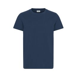 !Solid SOLID Herren Rundhalsshirt "Rundhalsshirt SDJuan", blau, Gr. S, Obermaterial: 100% Baumwolle CO., Shirts