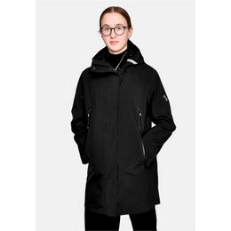 NEW CANADIAN Damen Outdoorjacke "ALPHA VOYAGER", schwarz, Gr. S, unifarben, 100% Polyester, Jacken, mit reflektierenden Elementen