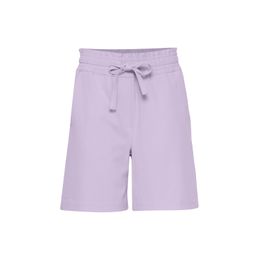 oxmo Damen Sweatshorts "Sweatshorts OXDaniella", lila, Gr. 42, Obermaterial: 64% Polyester PES. 32% Viskose CV. 4% Elasthan EL., Hosen