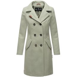 Marikoo Damen Kurzmantel "Nanakoo", gr&uuml;n, Gr. L, Oberstoff: 90% Polyacryl, 8% Viskose, 2% Elasthan. Futter: 100% Polyester. &Auml;rmelfutter: 100%