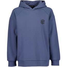 Blue Seven Jungen Hoodie "Blue Seven Hoodie", blau, Gr. 152, 80% Baumwolle, 20% Polyester, Sweatshirts