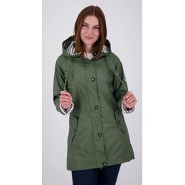 ANKERGLUT Damen Regenjacke "Friesennerz WIZZARD PEAK WOMEN UMBR", gr&uuml;n, Gr. 50, Obermaterial: 100% Polyurethan; Futter: 100% Polyester, Jacken, auch