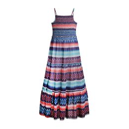 happy girls M&auml;dchen Sommerkleid "dress", bunt, Gr. 164, bedruckt, ethno, gemustert, Web, Obermaterial: 100% Polyester, Kleider, im tollen