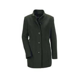 GOLDNER Damen Wolljacke "Kurzgr&ouml;&szlig;e Wolljacke mit feinen Details", gr&uuml;n, Gr. 21, Obermaterial: 60% Wolle WO. 25% Polyester PES. 10% Polyamid PA. 5%