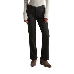 Marc O'Polo Damen Schlagjeans "aus Organic Cotton Stretch", schwarz, Gr. 26, MARC O'POLO DENIM, unifarben, Obermaterial: 90% Baumwolle, 8% Elastomultiester, 2%