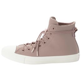 Converse Damen Sneaker "CHUCK TAYLOR ALL STAR WEATHERIZED LEATHER", Gr. 40, rosa, Leder, Schuhe