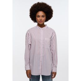 Eterna Damen Hemdbluse "OVERSIZE FIT"hazelnut, Gr. 40, 100% cotton, Blusen
