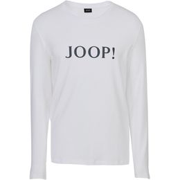 JOOP! JOOP Herren Langarmshirt "Comfort", Gr. XXL, wei&szlig;, Jersey, Obermaterial: 95% Baumwolle, 5% Elasthan, unifarben, Shirts, Rundhalsausschnitt, Regular