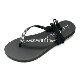 AILORIA Damen Zehentrenner "Zehensandalen PAMPELONNE", Gr. 37, silber, Obermaterial: 100% PVC PVC., Schuhe