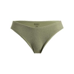 Roxy Damen Bikini-Hose "Essaouira", gr&uuml;n, Gr. XS, 89% Nylon, 11% Elasthan, Badehosen