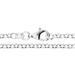 OSTSEE-SCHMUCK Damen Silberkette "OSTSEE-SCHMUCK Kette Erbs 2,5 mm Kette Erbs 2,5 mm", 42cm, Silber 925 (Sterlingsilber), L: 42, silber, Silber 925