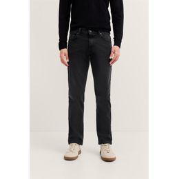Bugatti Herren 5-Pocket-Jeans "Regular Fit", grau, Gr. 33, 99% Baumwolle, 1% Elasthan, Jeans, aus Authentic Denim mit Stretch-Komfort