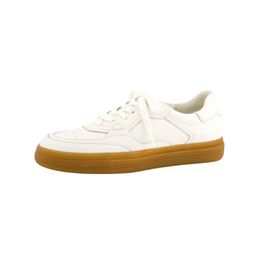 Paul Green Damen Sneaker "Paul Green Sneaker Glattleder", Gr. 40, wei&szlig;, Glattleder, Schuhe