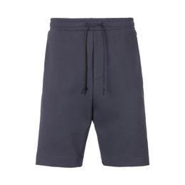 BOSS Green Herren Sweatshorts "Headlo 1", blau, Gr. L, unifarben, Web, Obermaterial: 95% Baumwolle, 5% Elasthan, Hosen, mit Ges&auml;&szlig;tasche