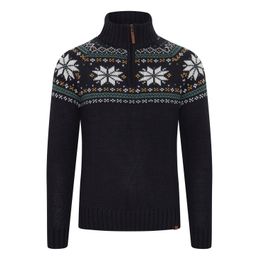 11 Project Herren Troyer "Troyer PRTim", schwarz, Gr. M, Obermaterial: 90% Polyacryl PAN. 10% Wolle WO., Pullover