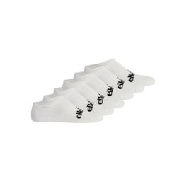 Ellesse Damen Sneakersocken "Socken FRIMO NO SHOW SOCKS 6er Pack", Gr. 43, wei&szlig;, Obermaterial: 76% Baumwolle CO. 22% Polyester PES. 2% Elasthan EL.,