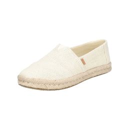 Toms Shoes TOMS Damen Espadrille "TOMS Halbschuhe Textil", Gr. 41, beige, Textil, Schuhe