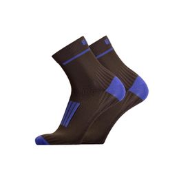 UphillSport Damen Socken "FRONT 2er Pack", Gr. 39, grau, 65% Polypropylen, 32% Polyamid, 3% Elasthan, mehrfarbig, Socken, mit gepolstertem Rist