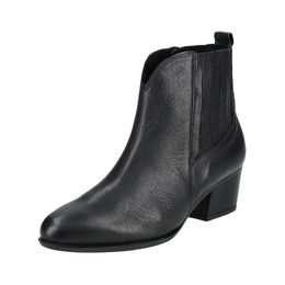 Gabor COMFORT Damen Stiefelette "Gabor Comfort Stiefelette Leder/Textil", Gr. 38, schwarz, Leder, Textil, Schuhe