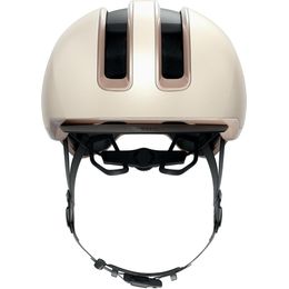 Abus Fahrradhelm "HUD-Y", M Kopfumfang: 54cm - 58cm, gold, Helme