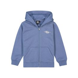 Quiksilver Jungen Hoodie "Graphic Zips", blau, Gr. 3, Obermaterial: 55% Baumwolle, 45% Polyester;, Sweatshirts