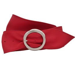 AnnaMatoni Damen Lederg&uuml;rtel "AnnaMatoni Tailleng&uuml;rtel Ora2 Tailleng&uuml;rtel Ora2", rot, Gr. 110, 100% Leder, G&uuml;rtel
