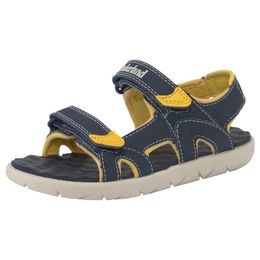 Timberland Kinder Sandale "PERKINS ROW BACKSTRAP SANDAL", Gr. 27, bunt, Synthetik, Schuhe, mit Klettverschluß