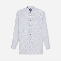OLYMP Herren Langarmhemd "Luxor modern fit", wei&szlig;, Gr. 41, gemustert, Web, Obermaterial: 100% Baumwolle, Hemden, modern fit, Businesshemd, gemustert,