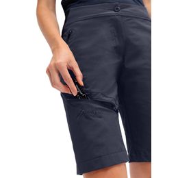 Maier Sports Damen Outdoorhose "Inara Short Vario", blau, Gr. 34, 90% Polyamid, 10% Elasthan, Hosen, Damen Shorts, kurze Wanderhose, Outdoor-Hose, 4