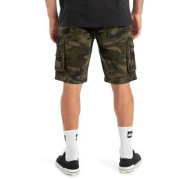 Quiksilver Herren Cargoshorts "Crucial Battle Cargo", gr&uuml;n, Gr. 28, Obermaterial: 100% Baumwolle;, Hosen