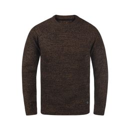 Blend Herren Strickfleece-Pullover "Strickpullover BHCarrizal", schwarz, Gr. XL, Obermaterial: 100% Polyacryl PAN., Pullover