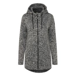 oxmo Damen Fleecejacke "Fleecejacke OXKaira", schwarz, Gr. S, Obermaterial: 100% Polyester PES., Jacken