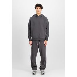 Herren Jogginghose "Studio Edition Jogger", grau, Gr. S, Alpha Industries, Obermaterial: 80% Baumwolle, 20% Polyester, Hosen