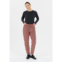 Endurance Damen Sweathose "Chaya"purpurviolett, Gr. 36, unifarben, 95% Polyester, 5% Elasthan, Hosen, aus bequemem und schnell trocknendem Material