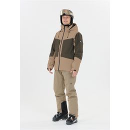 WHISTLER Herren Skijacke "Kingland", braun, Gr. 4XL, mehrfarbig, 100% Polyester, Jacken, in atmungsaktiver Qualit&auml;t