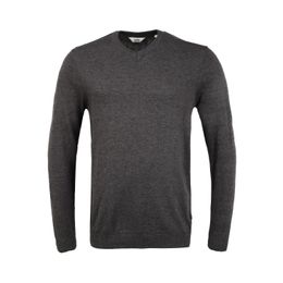 !Solid SOLID Herren Strickfleece-Pullover "Strickpullover SDAlegre", grau, Gr. XL, Obermaterial: 100% Baumwolle CO., Pullover