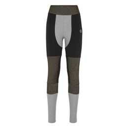 Plein Sport Damen Leggings "Statement", bunt, Gr. L, Obermaterial: 90% Polyester, 10% Elasthan, Hosen